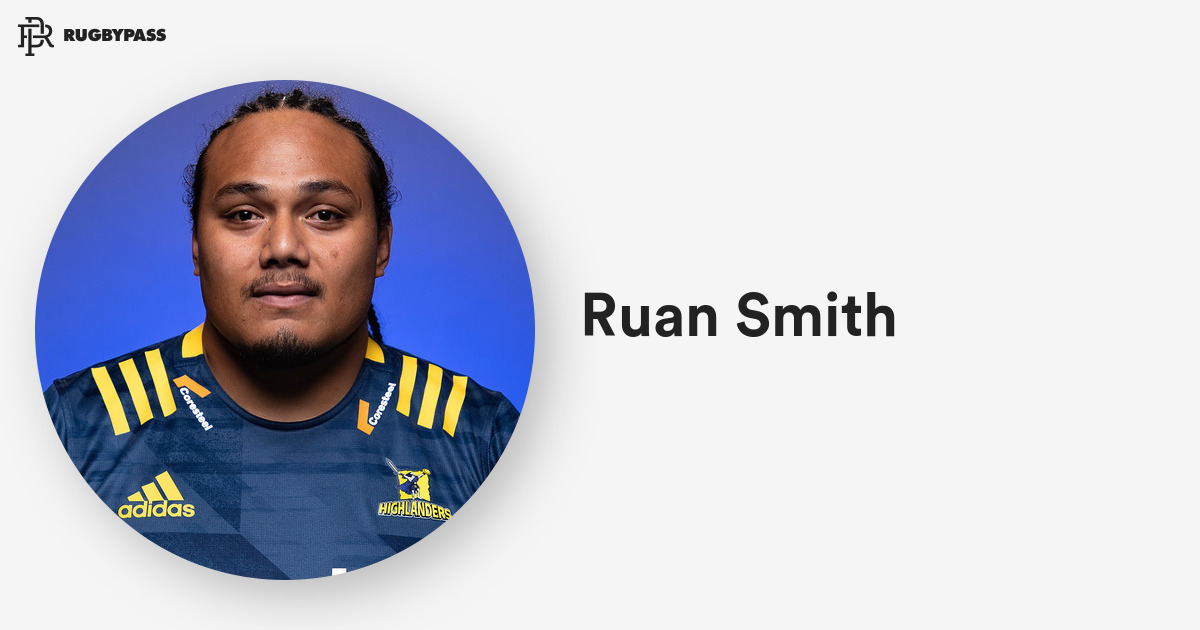 Ruan Smith Rugby | Ruan Smith News, Stats & Team | RugbyPass
