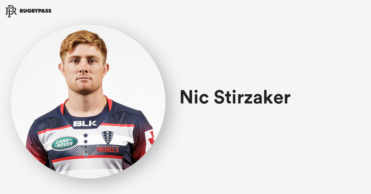 Nic Stirzaker Rugby | Nic Stirzaker News, Stats & Team | RugbyPass