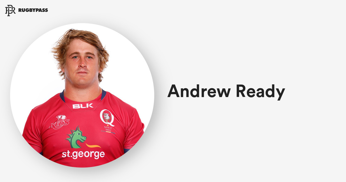 Andrew Ready Rugby | Andrew Ready News, Stats & Team | RugbyPass