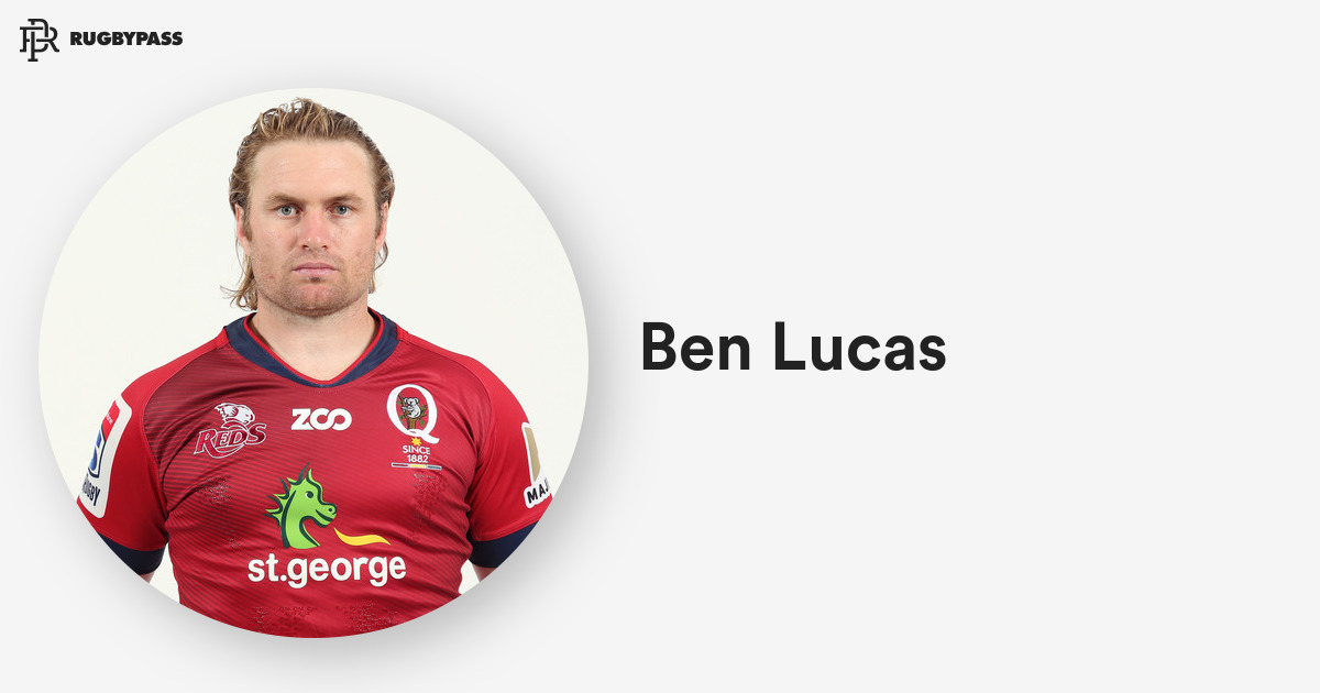 Ben Lucas Rugby | Ben Lucas News, Stats & Team | RugbyPass
