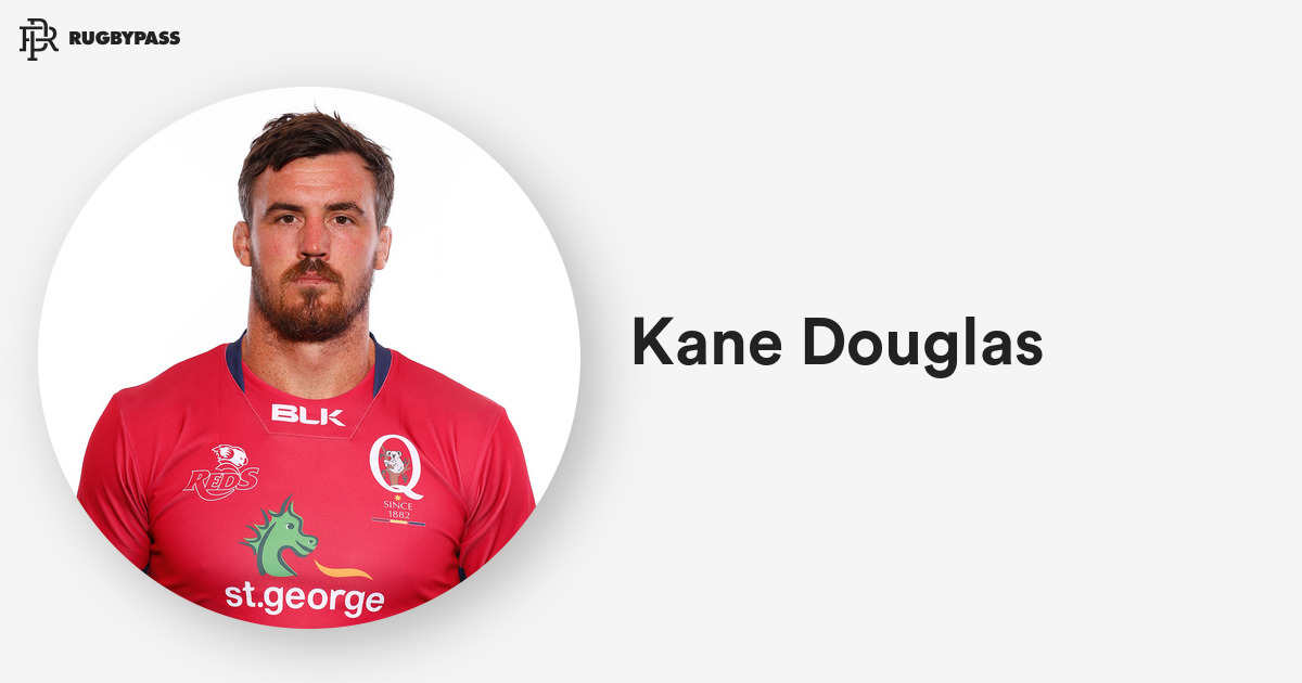 Kane Douglas Rugby | Kane Douglas News, Stats & Team | RugbyPass