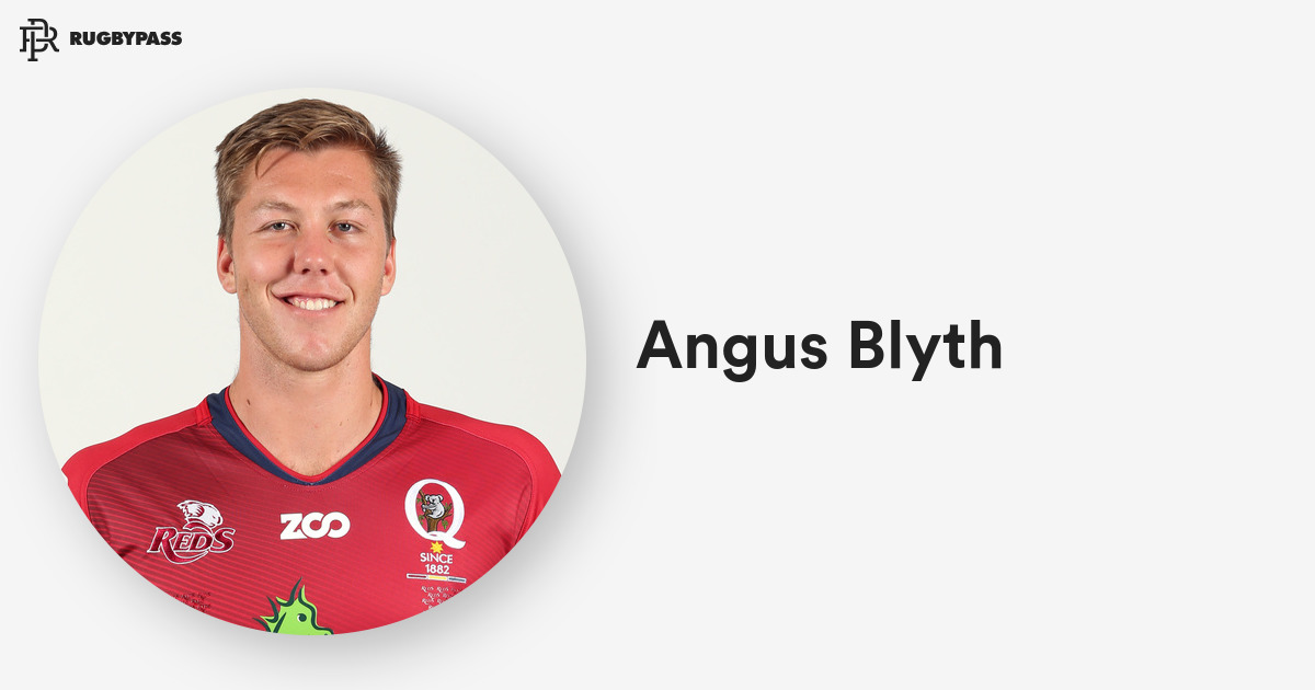 Angus Blyth Rugby | Angus Blyth News, Stats & Team | RugbyPass
