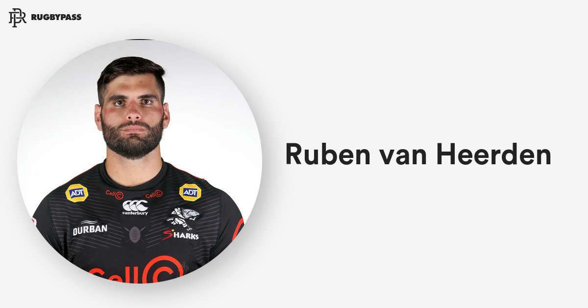 Ruben van Heerden Rugby | Ruben van Heerden News, Stats & Team | RugbyPass