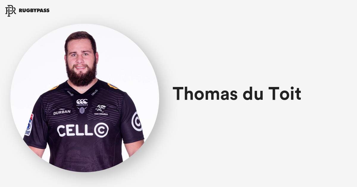 Thomas du Toit Rugby | Thomas du Toit News, Stats & Team | RugbyPass