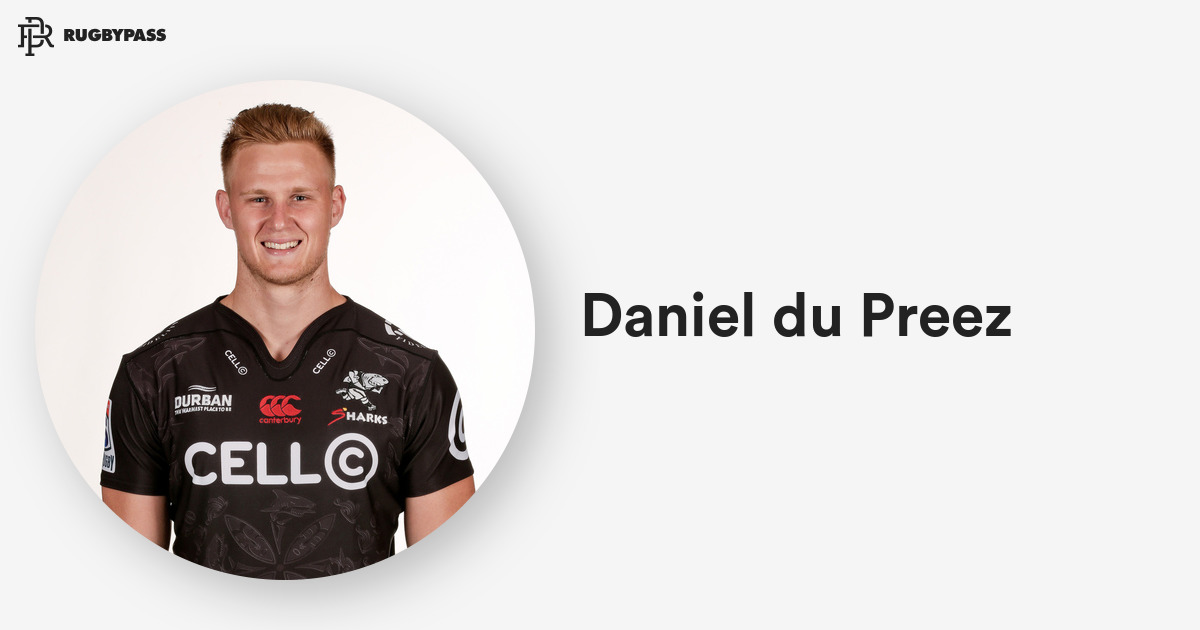 Daniel du Preez Rugby | Daniel du Preez News, Stats & Team | RugbyPass