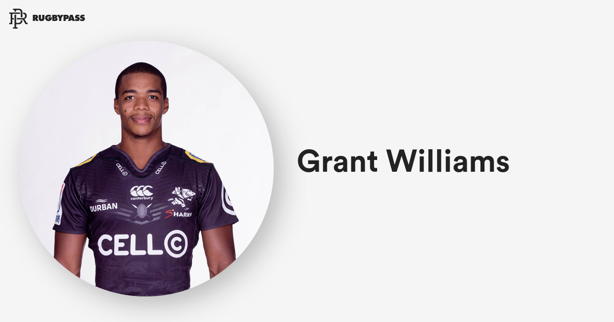 Grant Williams Rugby | Grant Williams News, Stats & Team | RugbyPass