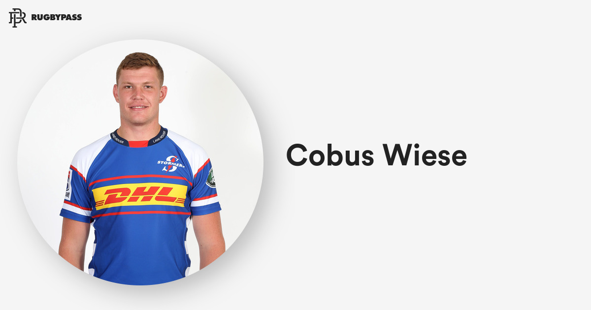 Cobus Wiese Rugby | Cobus Wiese News, Stats & Team | RugbyPass