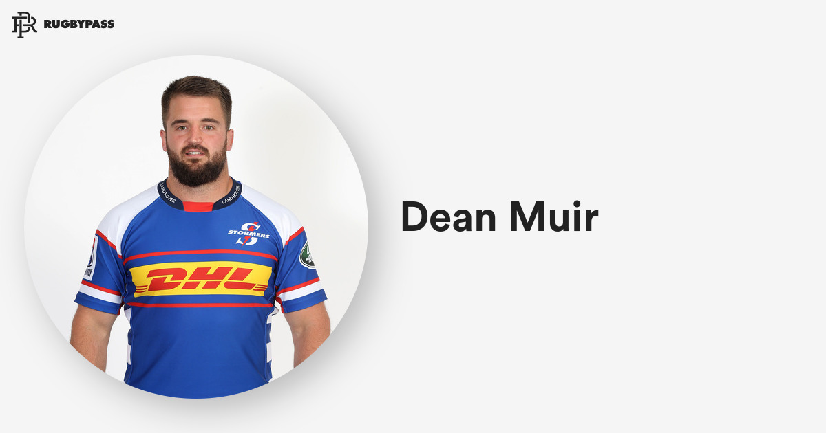 Dean Muir Rugby | Dean Muir News, Stats & Team | RugbyPass