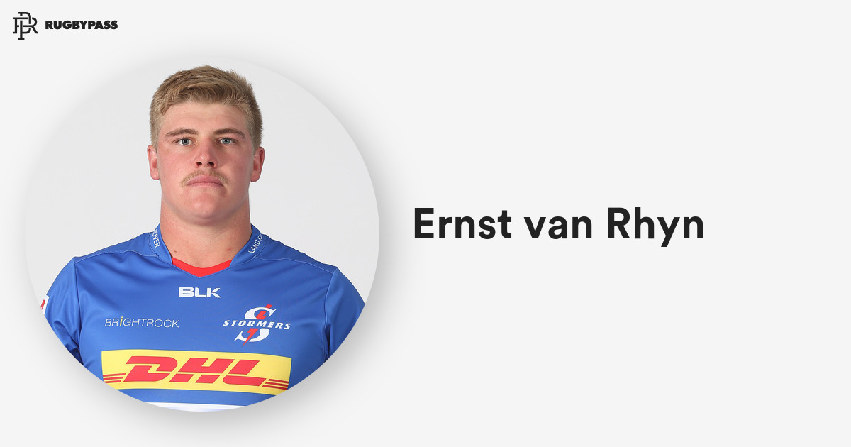 Ernst van Rhyn Rugby | Ernst van Rhyn News, Stats & Team | RugbyPass