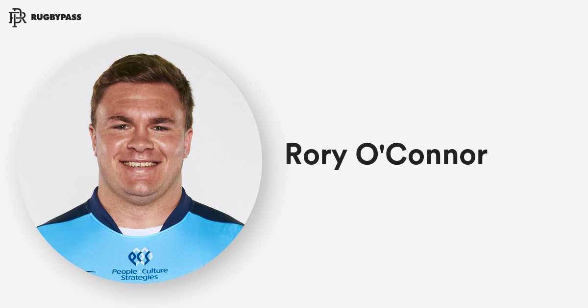 Rory O'Connor Rugby | Rory O'Connor News, Stats & Team | RugbyPass