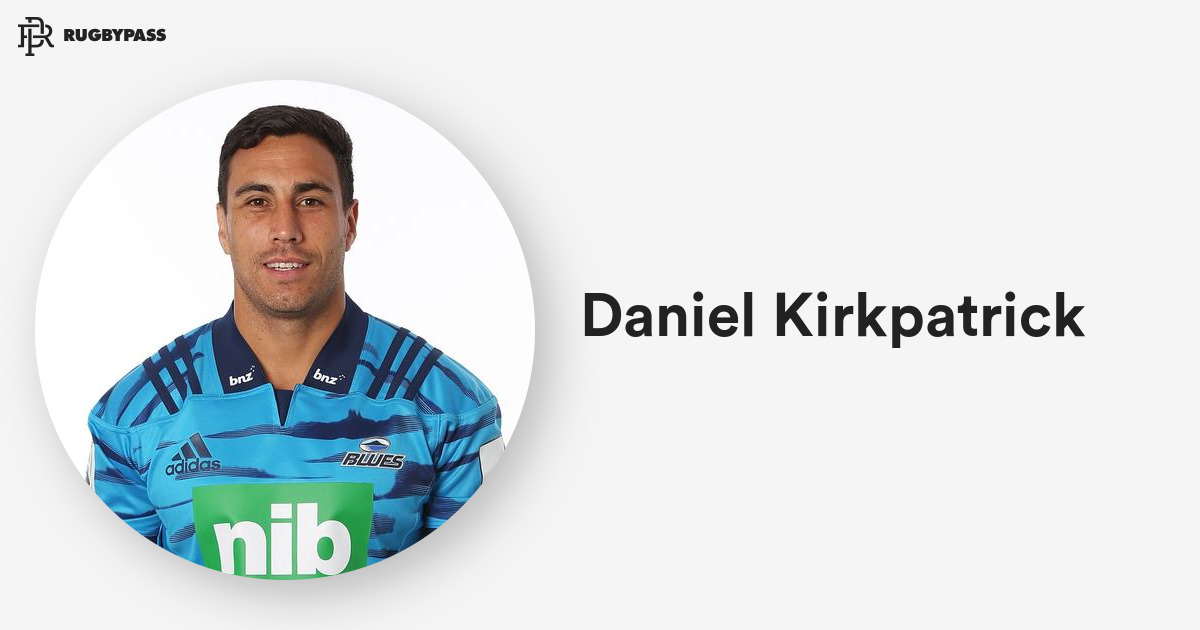 Daniel Kirkpatrick Rugby | Daniel Kirkpatrick News, Stats & Team ...
