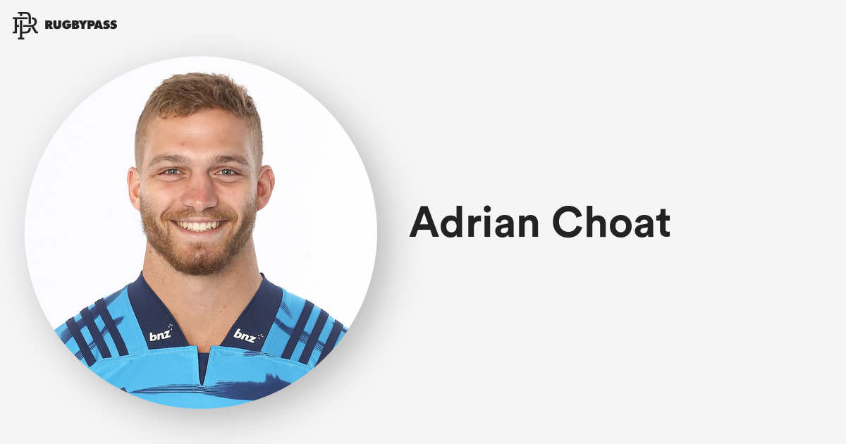 Adrian Choat Rugby | Adrian Choat News, Stats & Team | RugbyPass