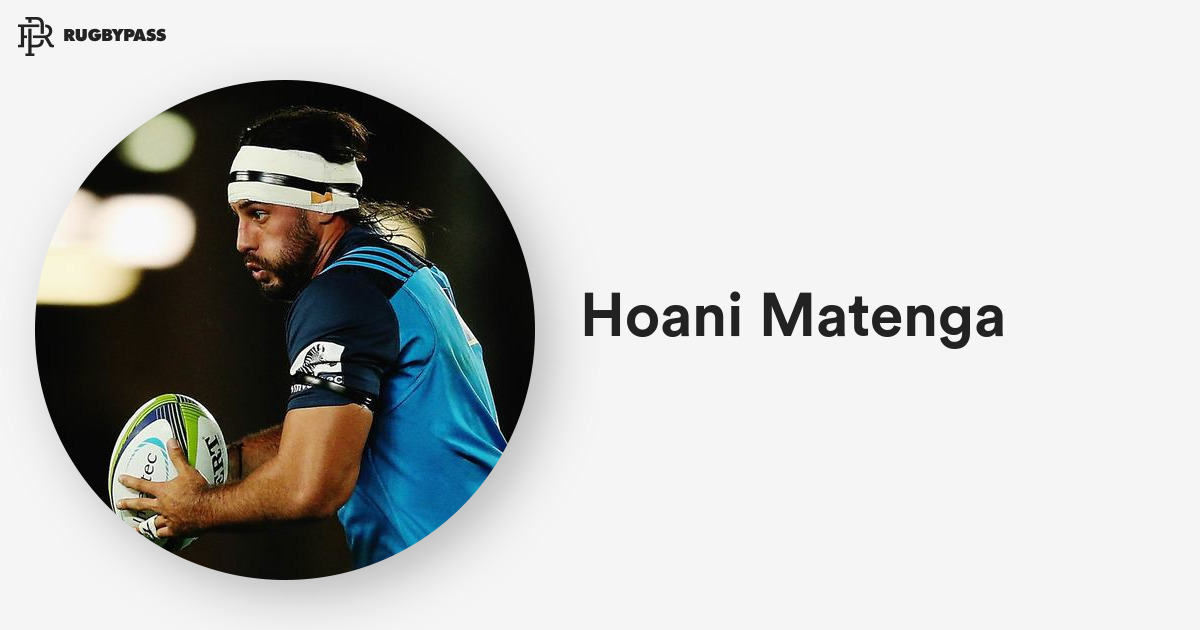 Hoani Matenga Rugby | Hoani Matenga News, Stats & Team | RugbyPass