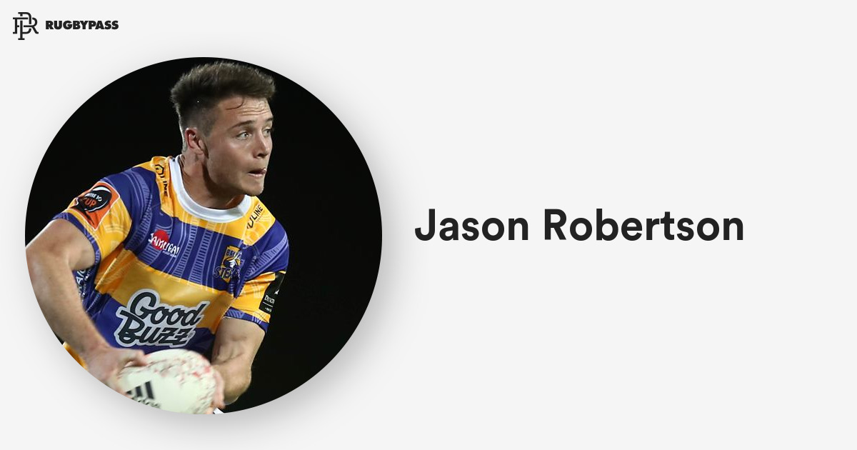 Jason Robertson Rugby | Jason Robertson News, Stats & Team | RugbyPass