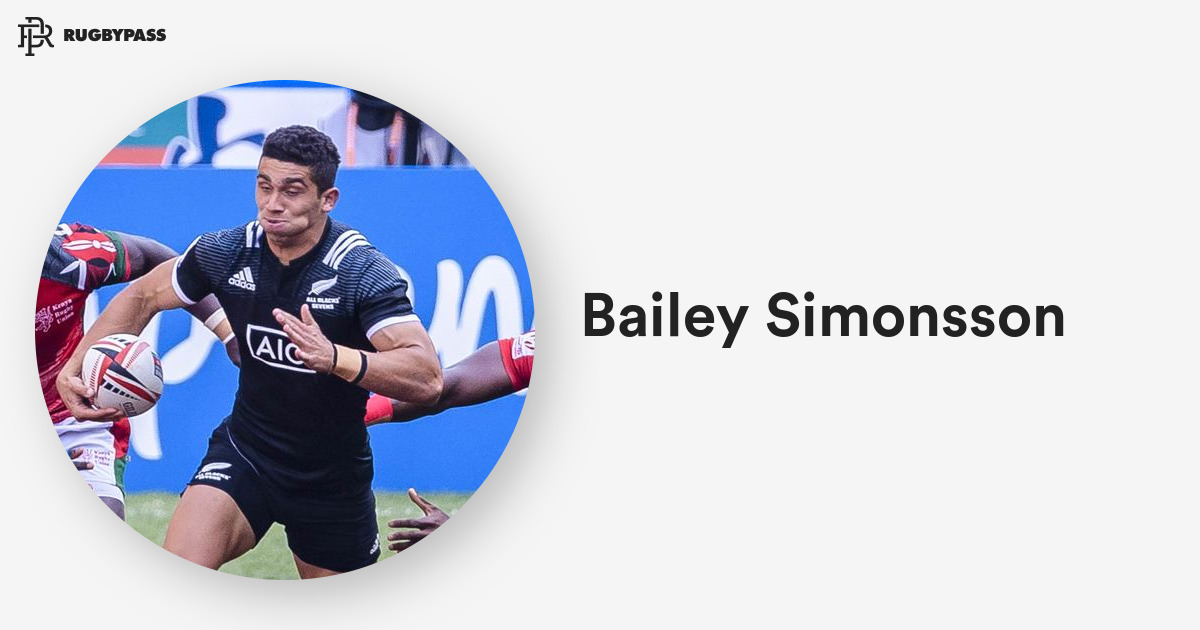 Bailey Simonsson Rugby | Bailey Simonsson News, Stats & Team | RugbyPass