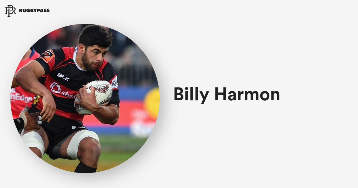 Billy Harmon Rugby | Billy Harmon News, Stats & Team | RugbyPass