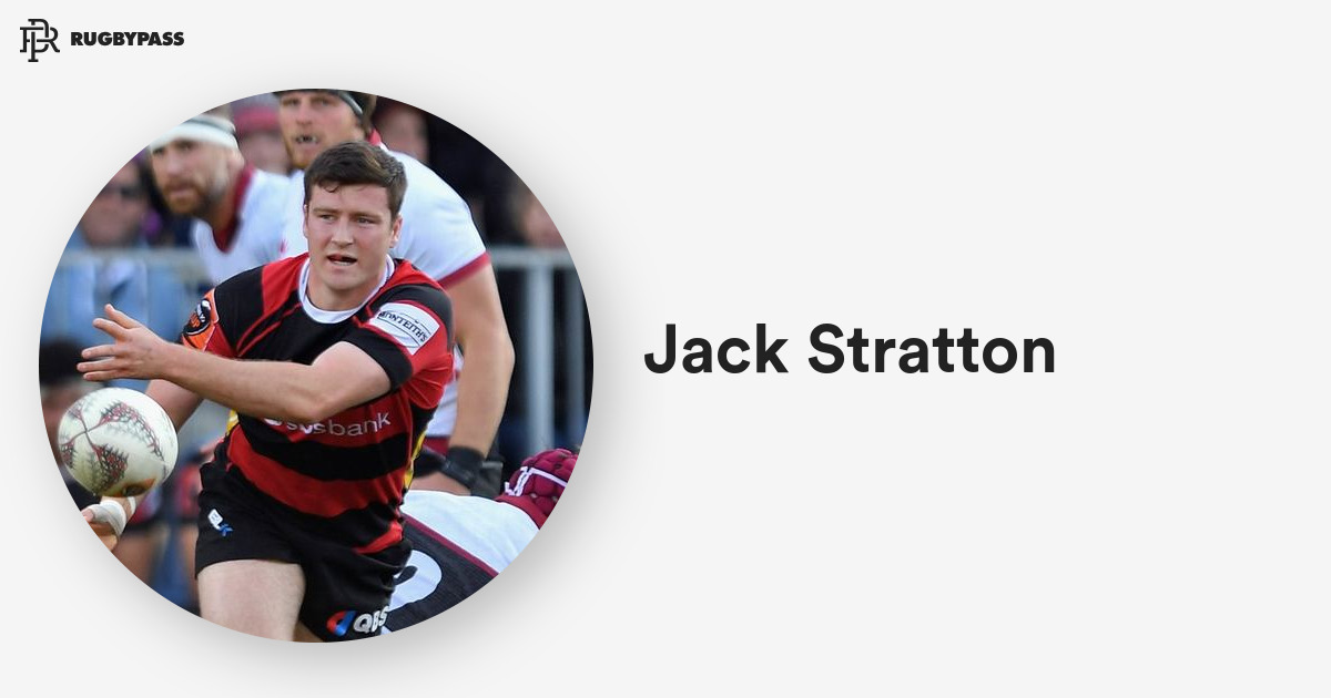 Jack Stratton Rugby | Jack Stratton News, Stats & Team | RugbyPass