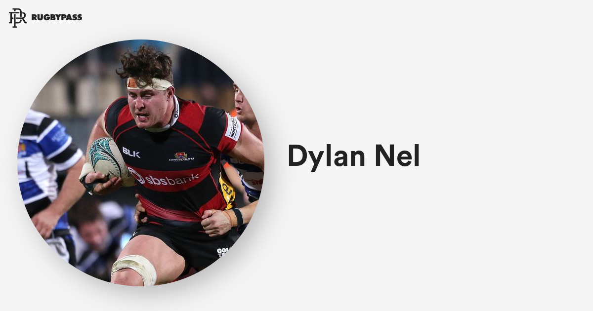 Dylan Nel Rugby | Dylan Nel News, Stats & Team | RugbyPass