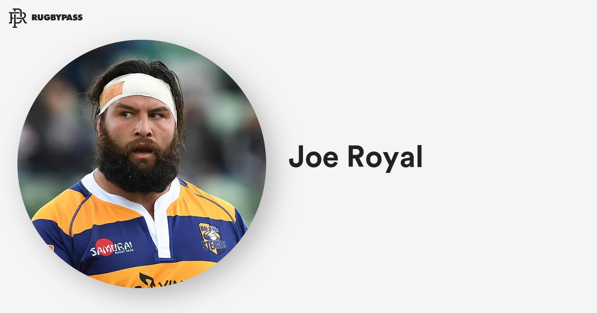 Joe Royal Rugby | Joe Royal News, Stats & Team | RugbyPass
