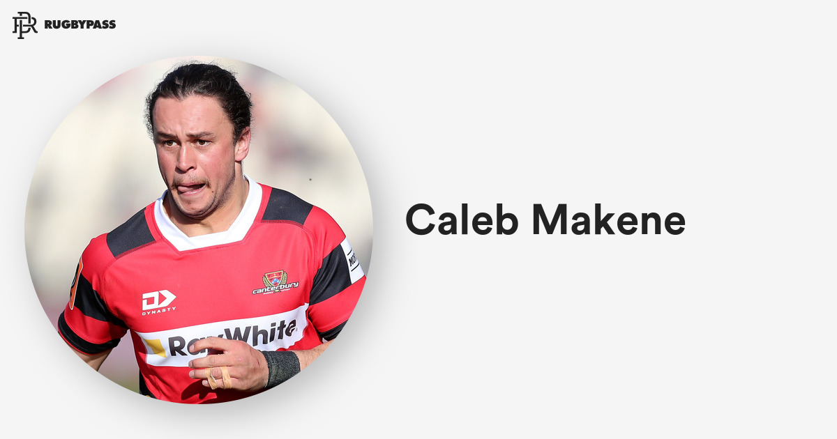 Caleb Makene Rugby | Caleb Makene News, Stats & Team | RugbyPass