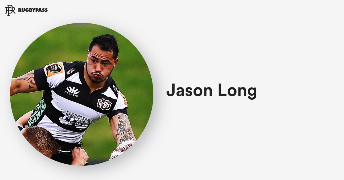 Jason Long Rugby | Jason Long News, Stats & Team | RugbyPass