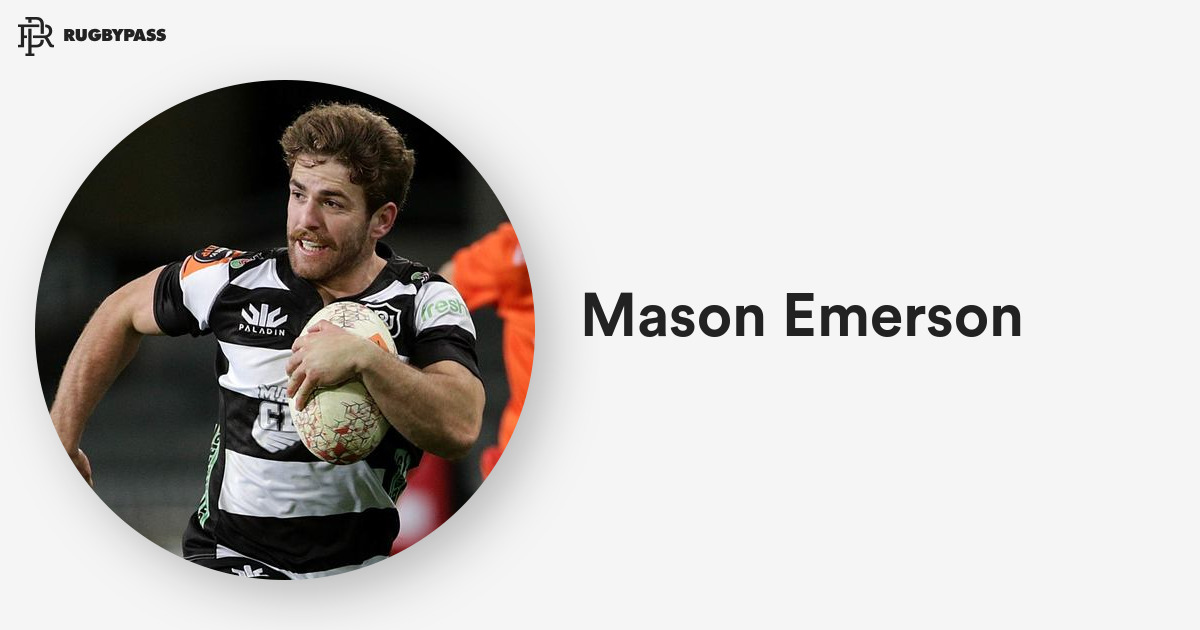 Mason Emerson Rugby | Mason Emerson News, Stats & Team | RugbyPass