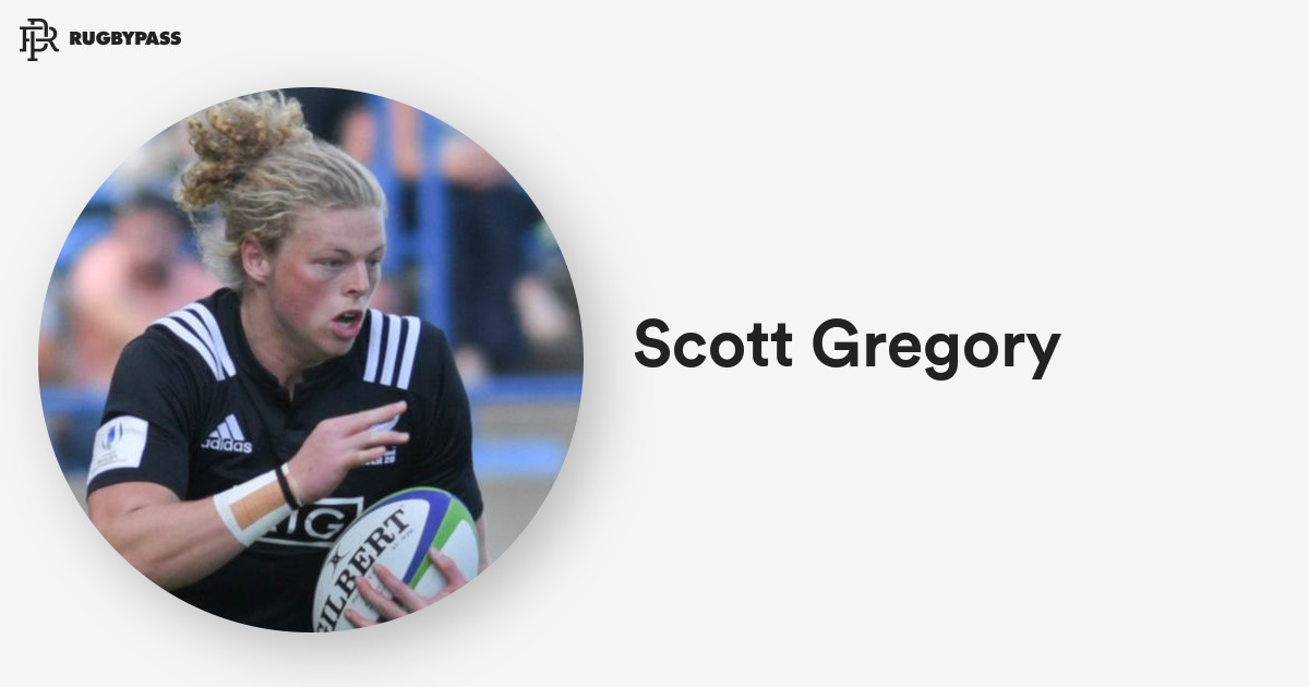Scott Gregory Rugby | Scott Gregory News, Stats & Team | RugbyPass