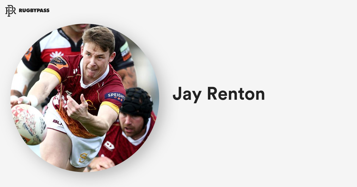 Jay Renton Rugby | Jay Renton News, Stats & Team | RugbyPass