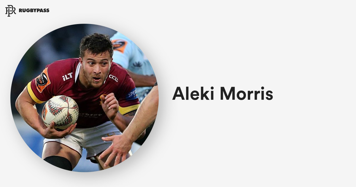 Aleki Morris Rugby | Aleki Morris News, Stats & Team | RugbyPass