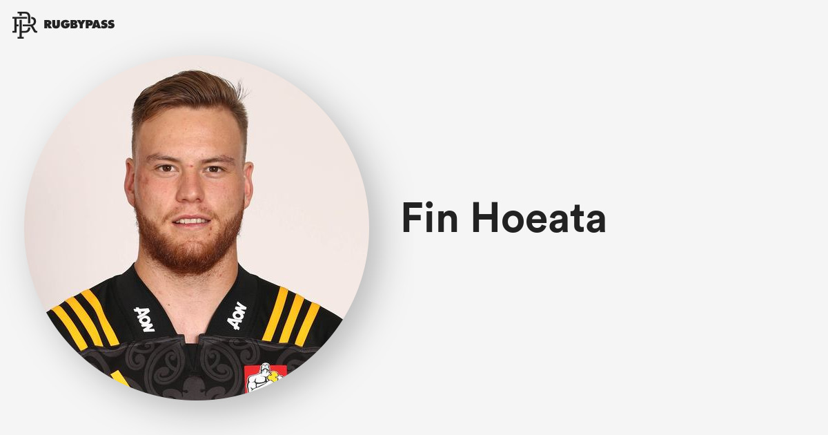 Fin Hoeata Rugby | Fin Hoeata News, Stats & Team | RugbyPass
