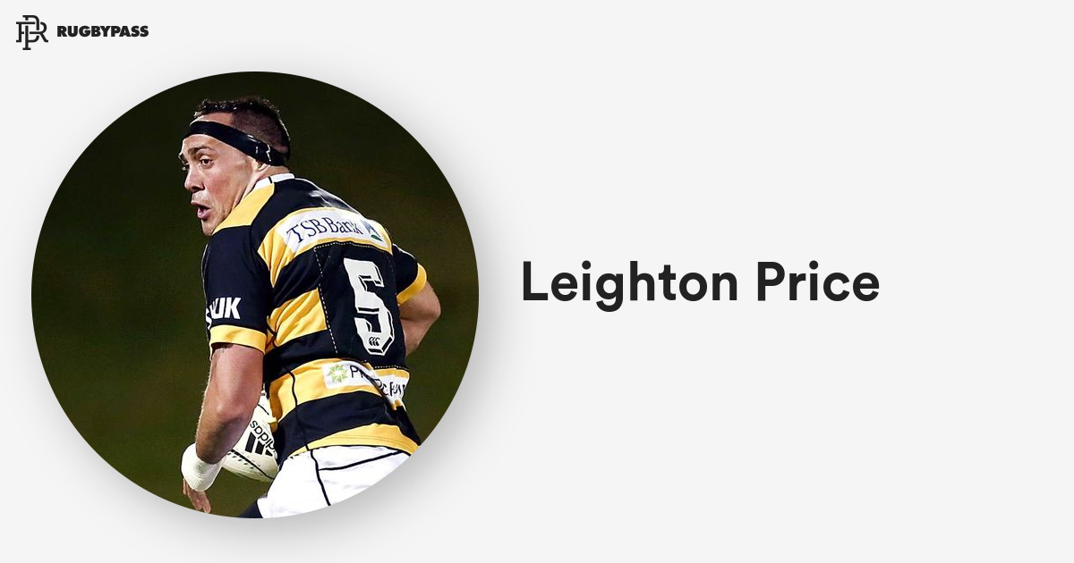 Leighton Price Rugby | Leighton Price News, Stats & Team | RugbyPass
