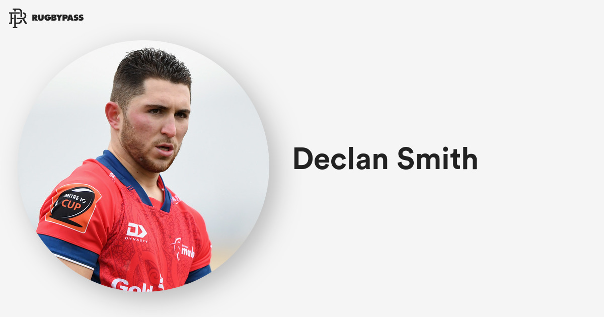 Declan Smith Rugby | Declan Smith News, Stats & Team | RugbyPass
