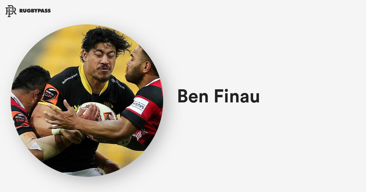 Ben Finau Rugby | Ben Finau News, Stats & Team | RugbyPass