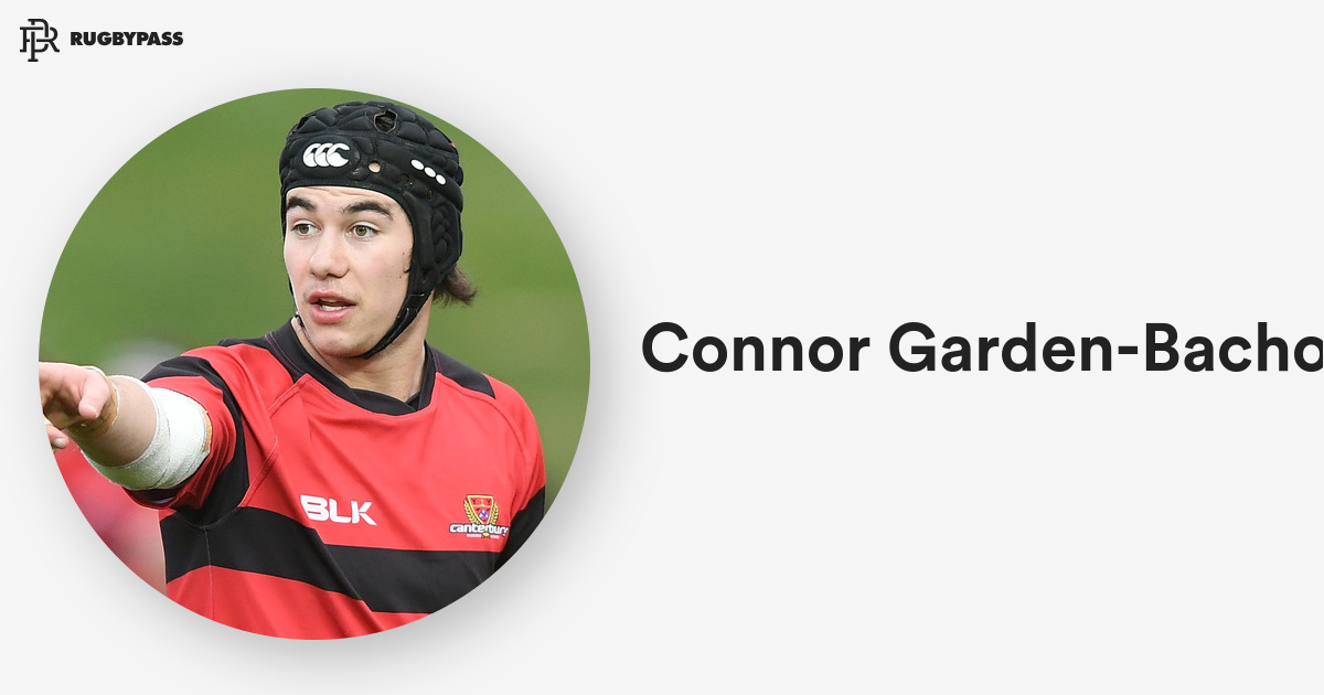 Connor Garden-Bachop Rugby | Connor Garden-Bachop News, Stats & Team ...