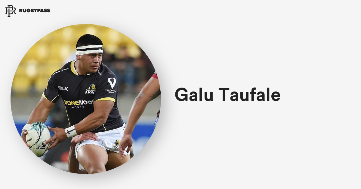 Galu Taufale Rugby | Galu Taufale News, Stats & Team | RugbyPass