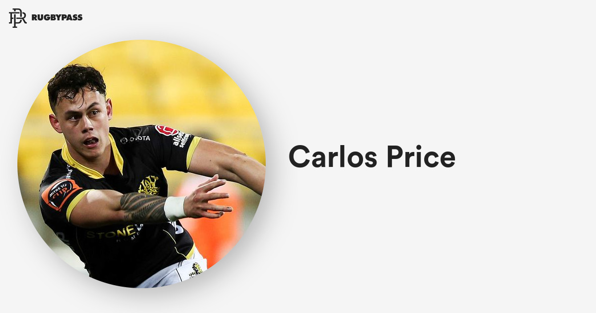 Carlos Price Rugby | Carlos Price News, Stats & Team | RugbyPass