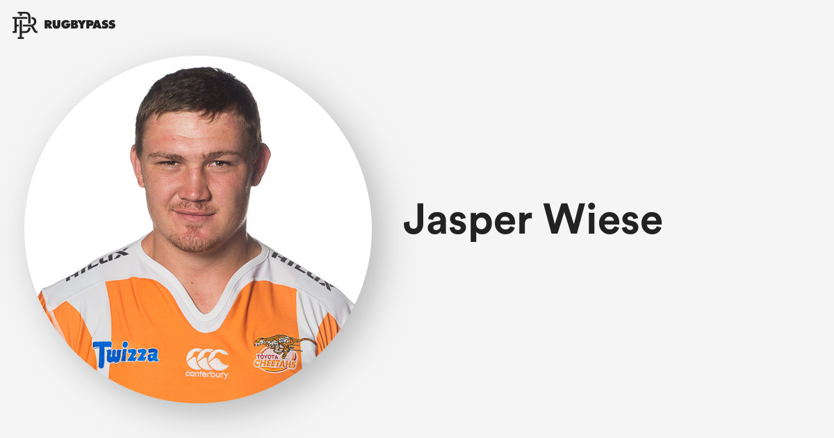 Jasper Wiese Rugby | Jasper Wiese News, Stats & Team | RugbyPass