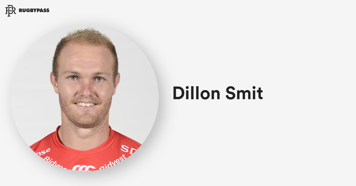 Dillon Smit Rugby | Dillon Smit News, Stats & Team | RugbyPass