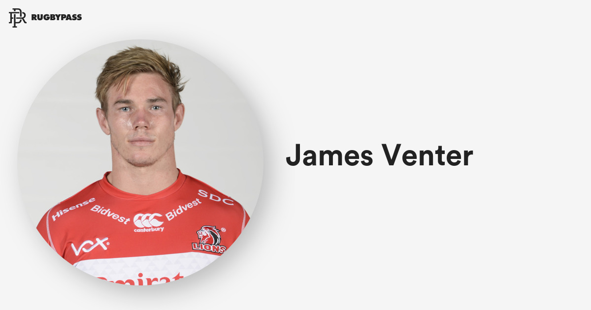 James Venter Rugby | James Venter News, Stats & Team | RugbyPass