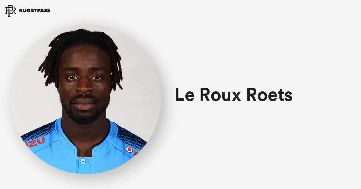 Le Roux Roets Rugby | Le Roux Roets News, Stats & Team | RugbyPass