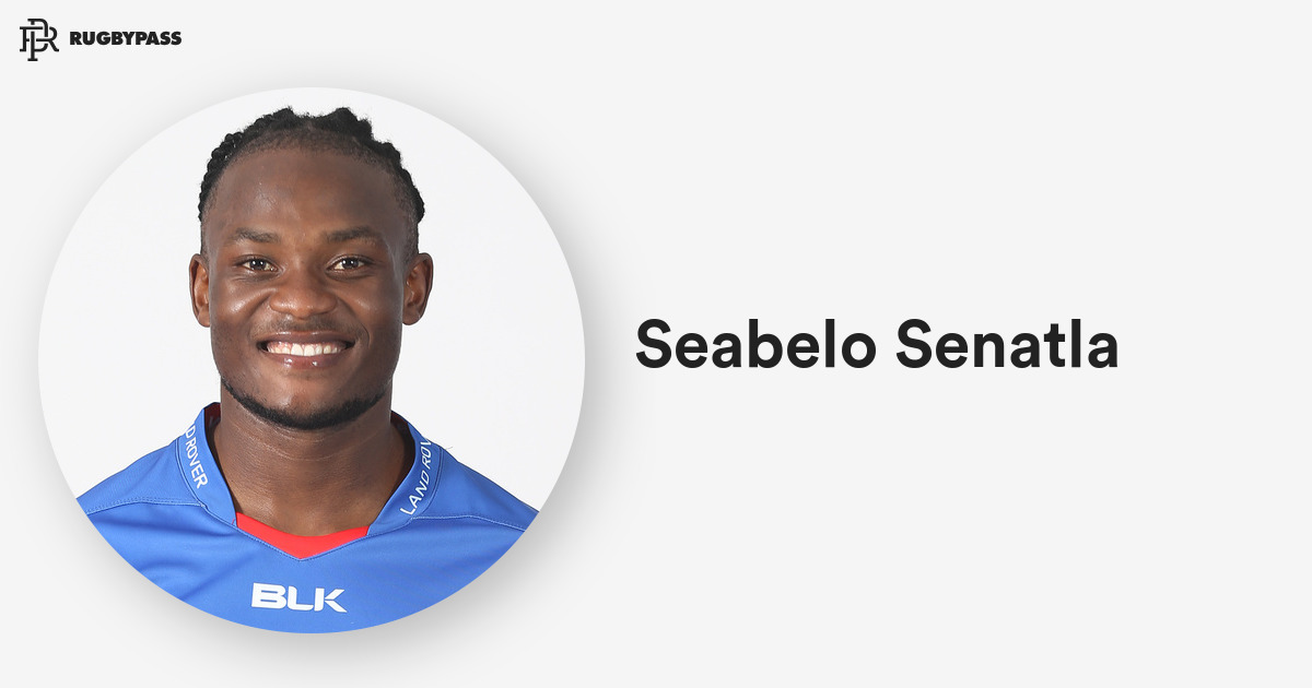 Seabelo Senatla Rugby | Seabelo Senatla News, Stats & Team | RugbyPass