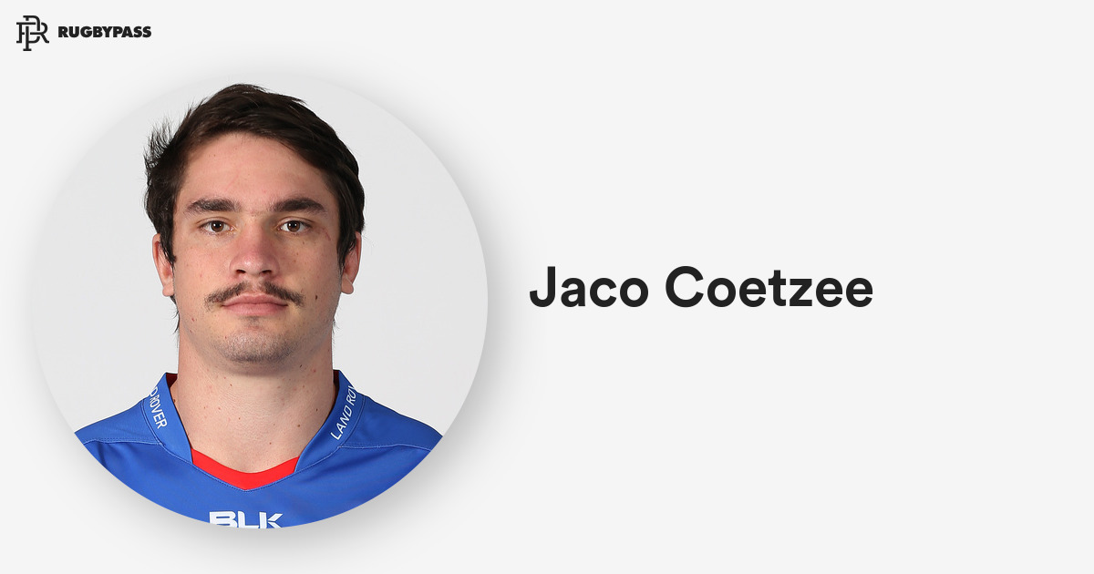 Jaco Coetzee Rugby | Jaco Coetzee News, Stats & Team | RugbyPass