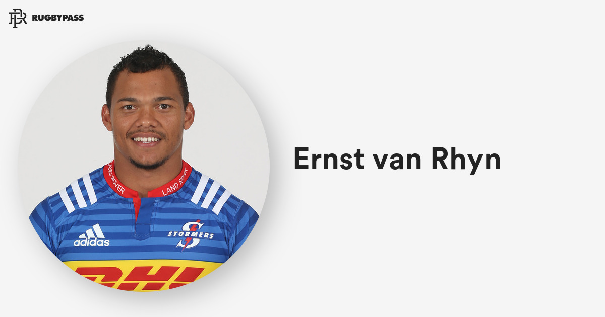 Ernst van Rhyn Rugby | Ernst van Rhyn News, Stats & Team | RugbyPass