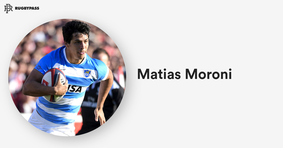 Matias Moroni Rugby | Matias Moroni News, Stats & Team | RugbyPass