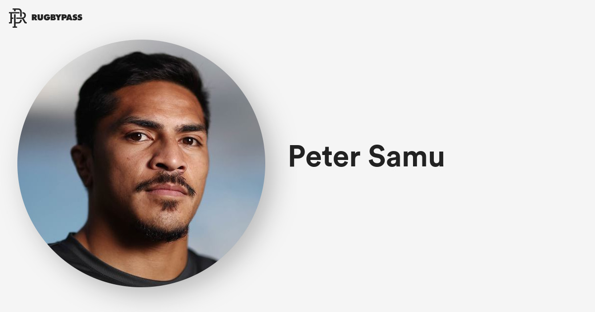 Pete Samu Rugby | Pete Samu News, Stats & Team | RugbyPass