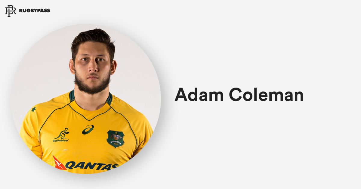 Adam Coleman Rugby | Adam Coleman News, Stats & Team | RugbyPass