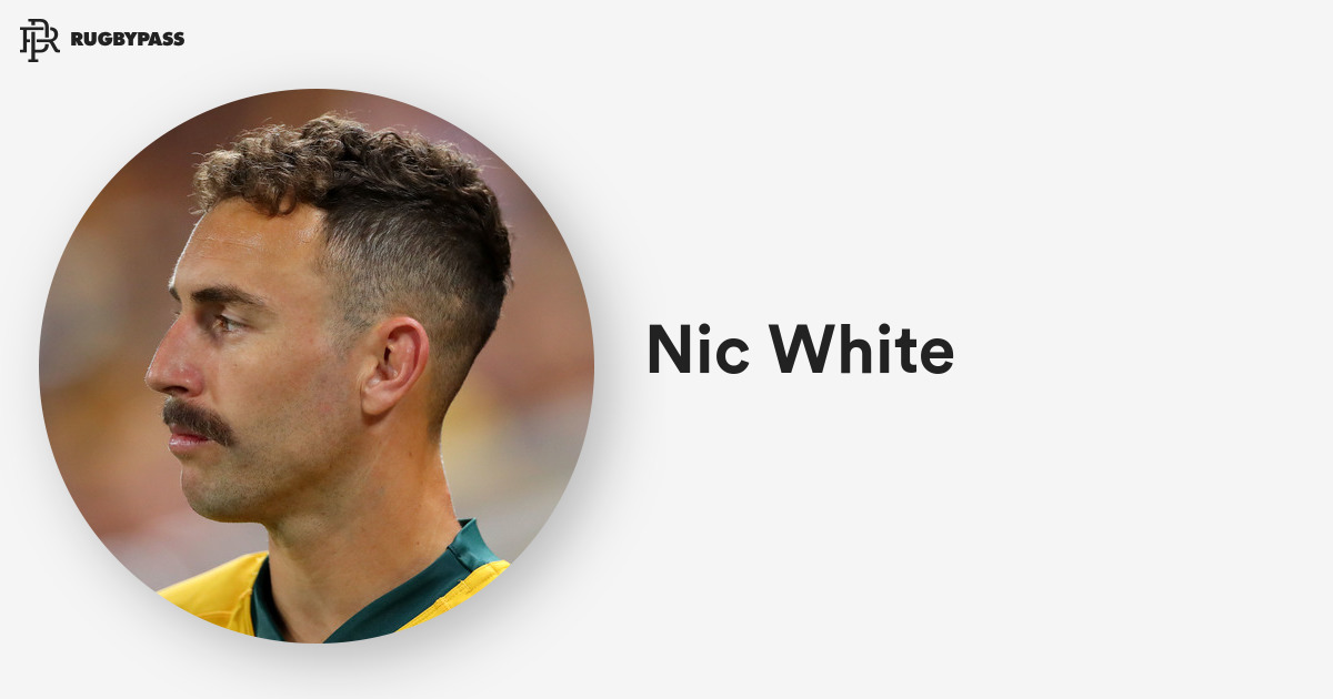 Nic White Rugby | Nic White News, Stats & Team | RugbyPass