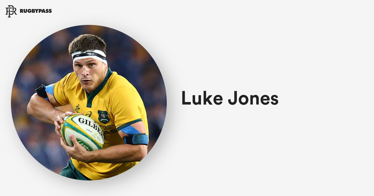 Luke Jones Rugby | Luke Jones News, Stats & Team | RugbyPass