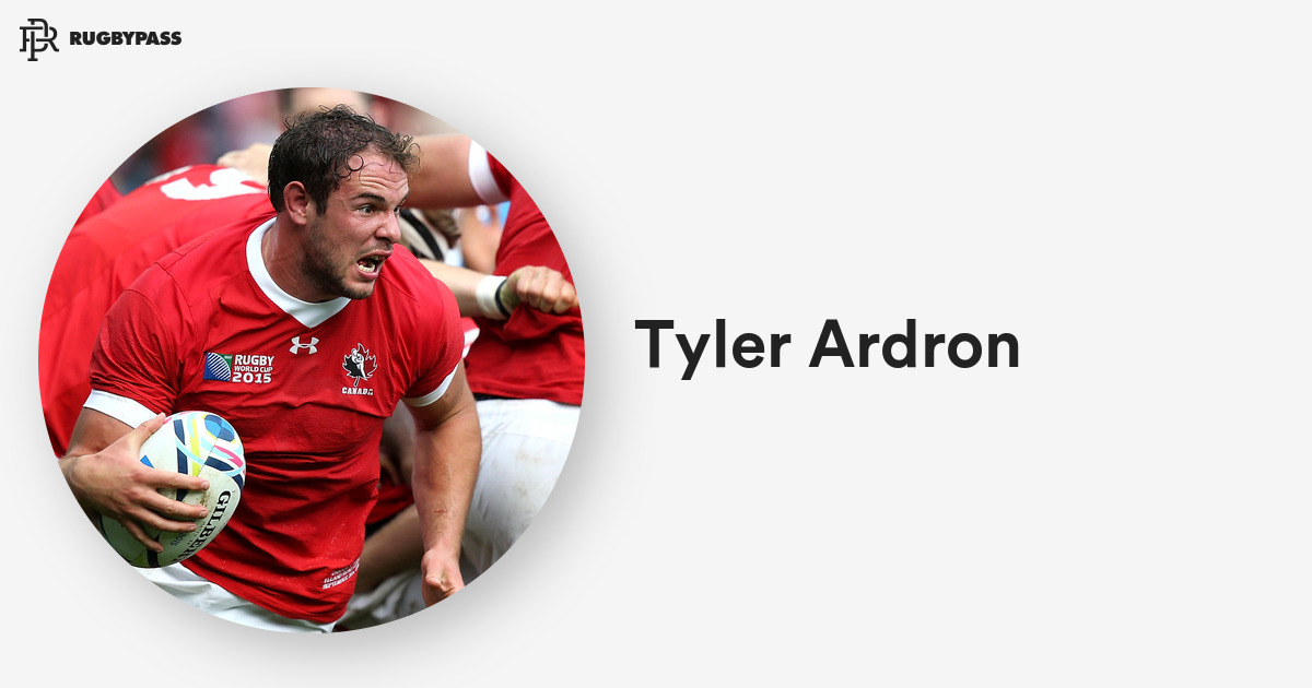 Tyler Ardron Rugby | Tyler Ardron News, Stats & Team | RugbyPass