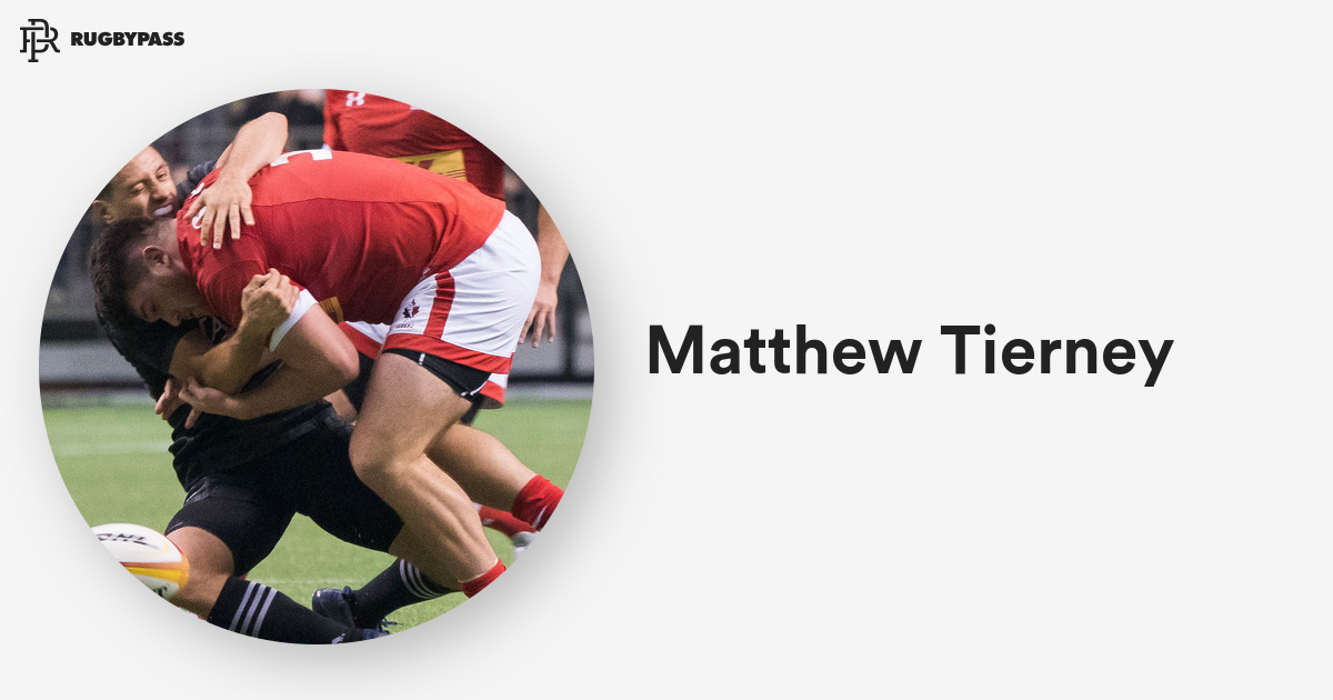 Matt Tierney Rugby | Matt Tierney News, Stats & Team | RugbyPass